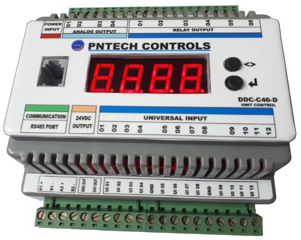 Hướng dẫn sử dụng bộ điều khiển DDC-C46 - PNTECH CONTROLS